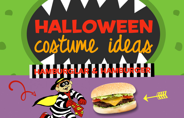 Halloween Costume Ideas: Hamburglar & a Hamburger - ParentSavvy